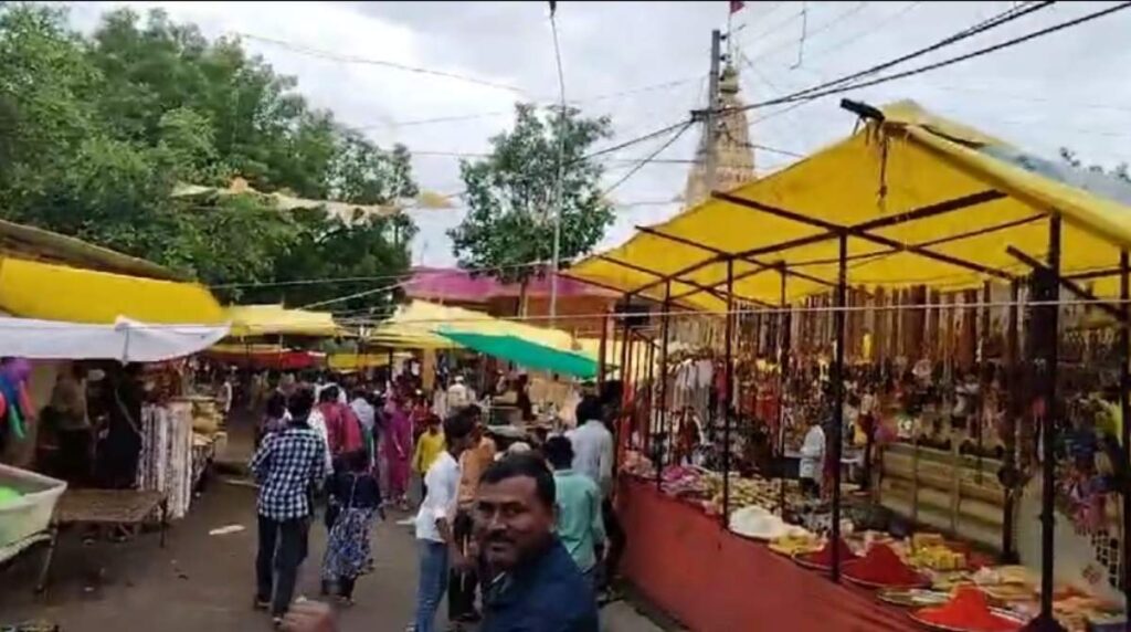 भानखेडा येथे विठ्ठल रुक्माई मंदिरात भक्तांची दर्शनासाठी अलोट गर्दी ...