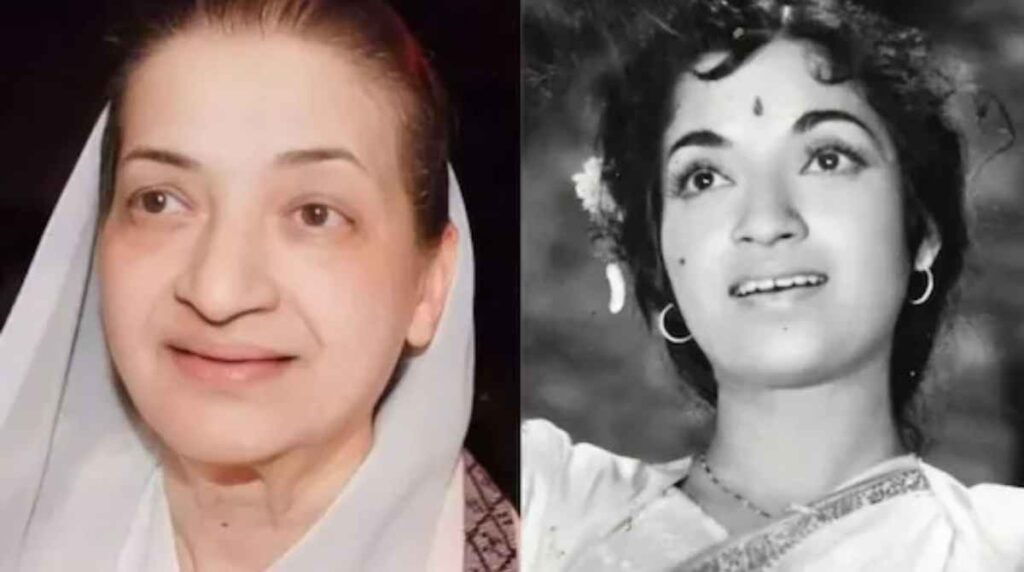 प्रसिद्ध अभिनेत्री संध्या शांताराम यांचं निधन ; मराठी सिनेसृष्टीवर ...