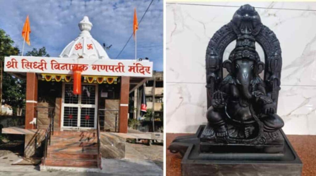 महिला मंडळाने उभारलेल्या सिद्धिविनायक मंदिरात आज गणेश प्रतिष्ठापना ...